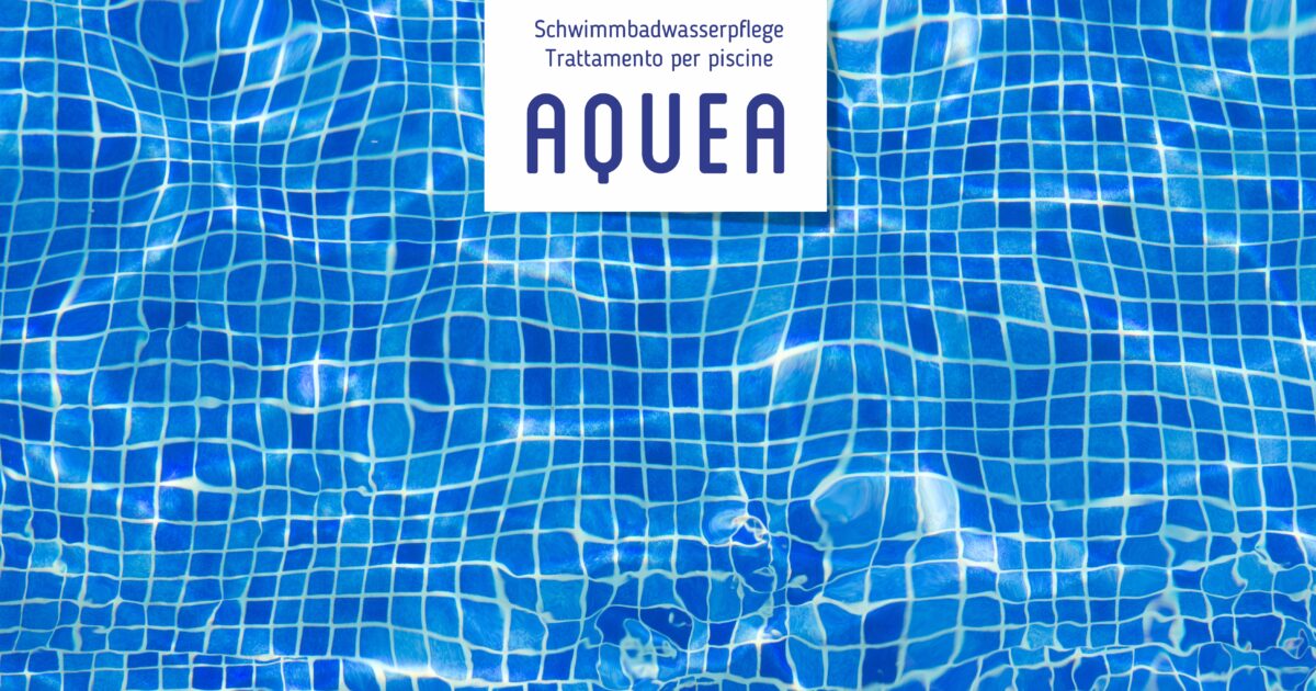 AQUEA Entretien de l’eau de piscine – Chemia Brugg AG